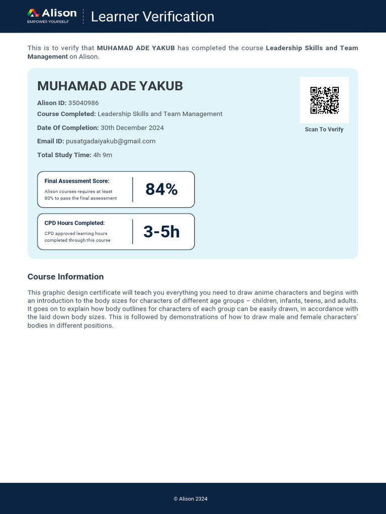 Learner Verification 3571 35040986 | PDF