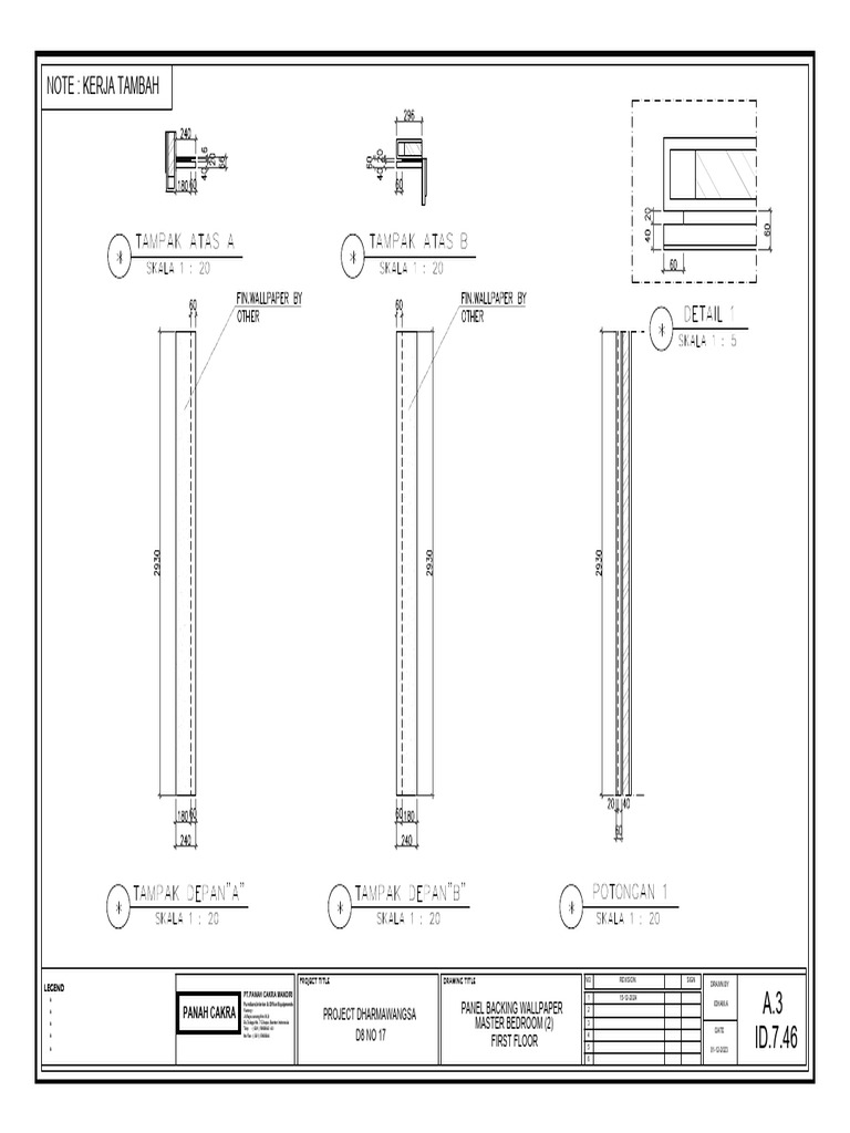 Panel Backing Wallpaper Master Bedroom Ok | PDF