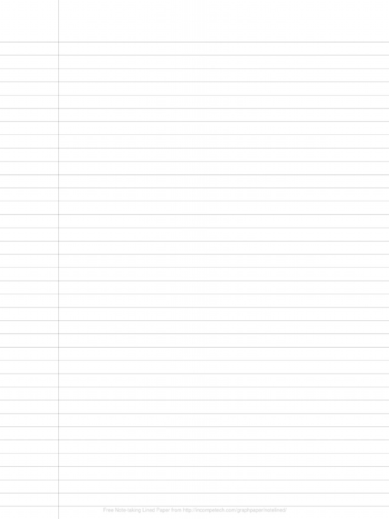 Lined Notebook Black | PDF