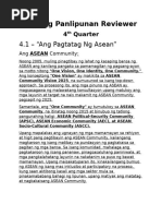 3 Pillars of Asean Community | PDF