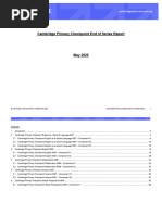 Cambridge Lower Secondary Progession Tests and Checkpoint Performance ...