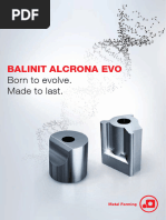 Hq306en Balinit Mayura For Cutting Tools | PDF | Machining | Materials