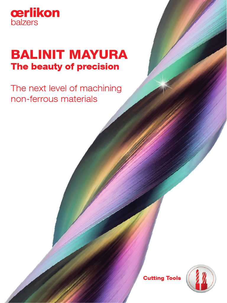 BALINIT MAYURA: Advanced Coating for Machining | PDF | Machining ...