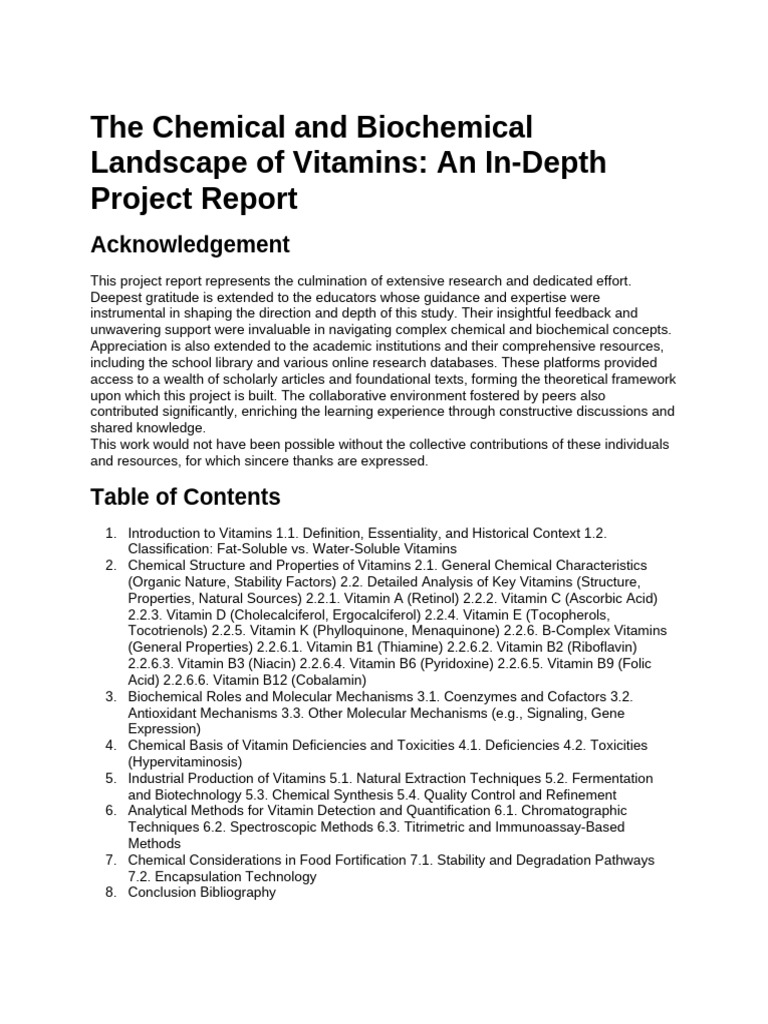 Vitamins: Roles, Deficiencies, and Production | PDF | Nicotinamide ...