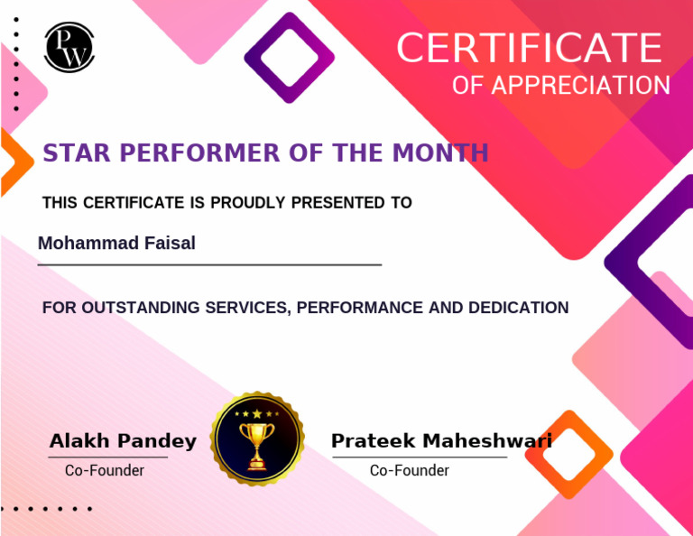 Start Performer Nov Month | PDF