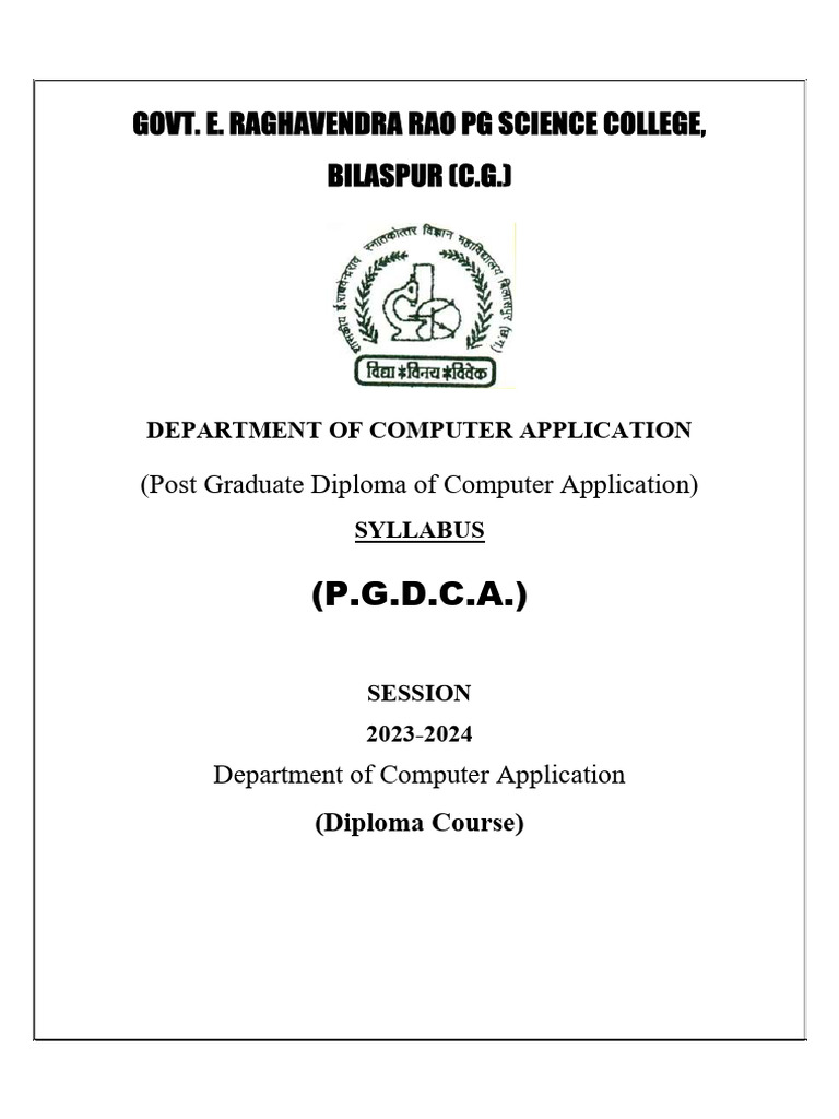 Pgdca 2023-24 | PDF | Databases | C++