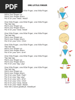 One Little Finger Song Lyrics | PDF