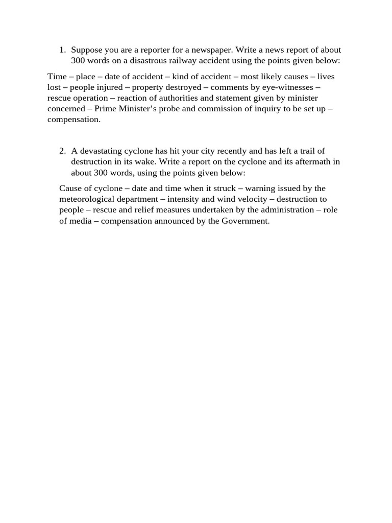 News Report Writing Guide | PDF