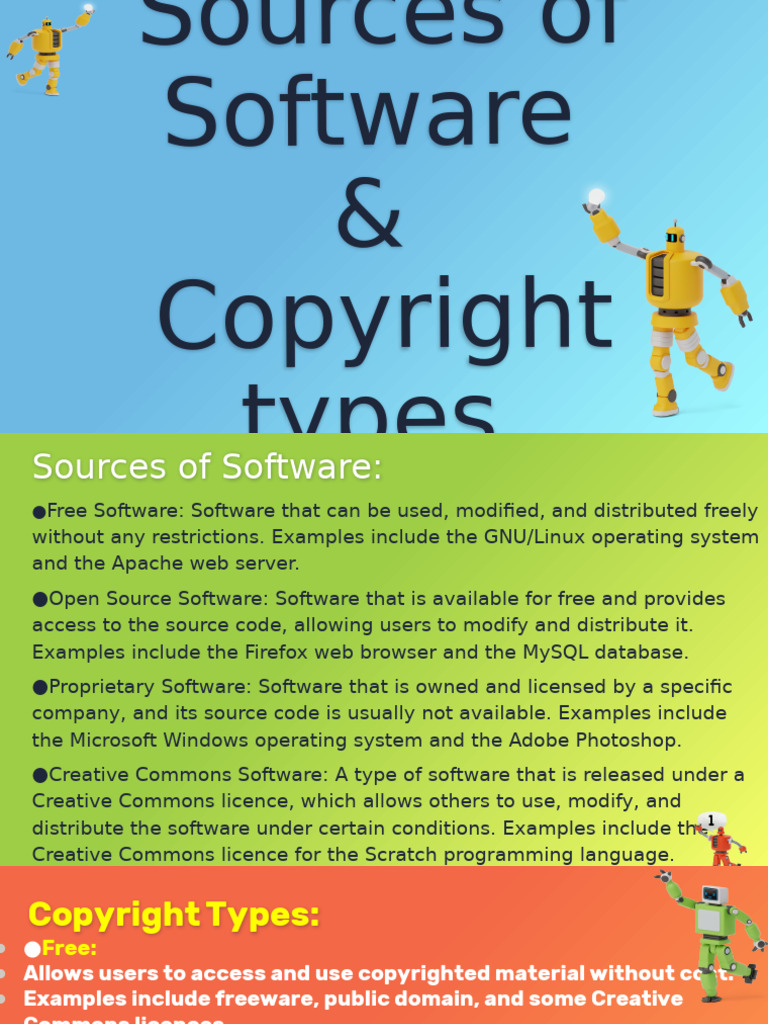 Public Domain Software Examples | PDF
