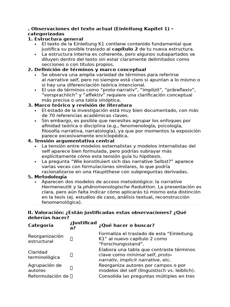 Observaciones Del Texto Actual | PDF | Educación en artes liberales
