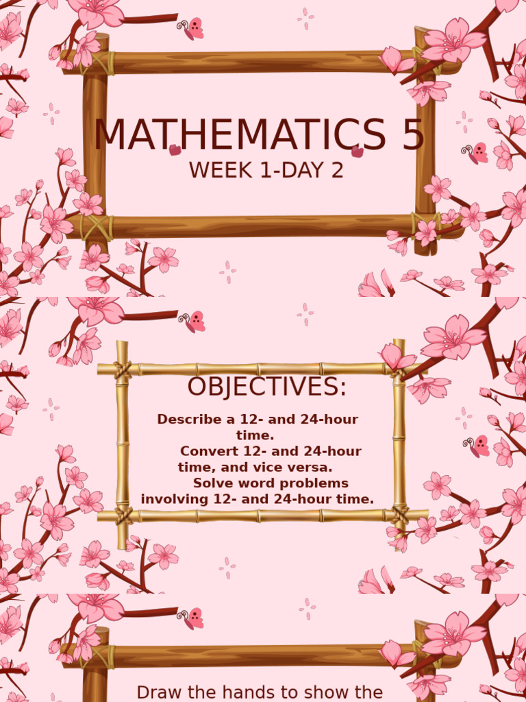 q1 Mathematics 5 Week 1 Day 2 | PDF