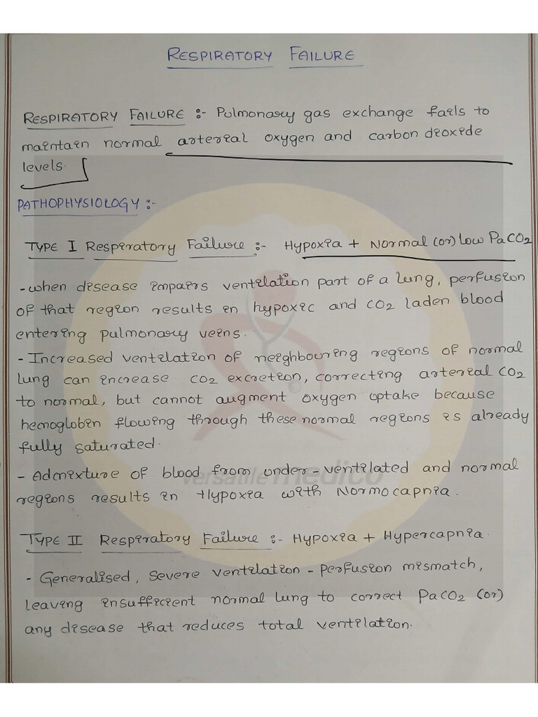 Respiratory Failure | PDF