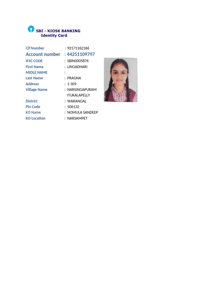Passbook Model (2 | PDF