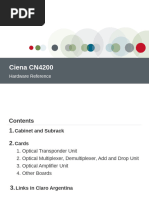 CIENA CN 6500 - Hardware Reference | PDF | Wavelength Division Multiplexing | Data Transmission