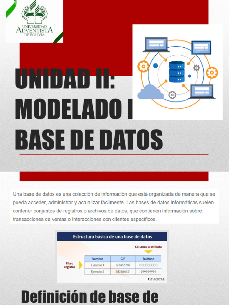 01 Modelado de BD Relacional | PDF