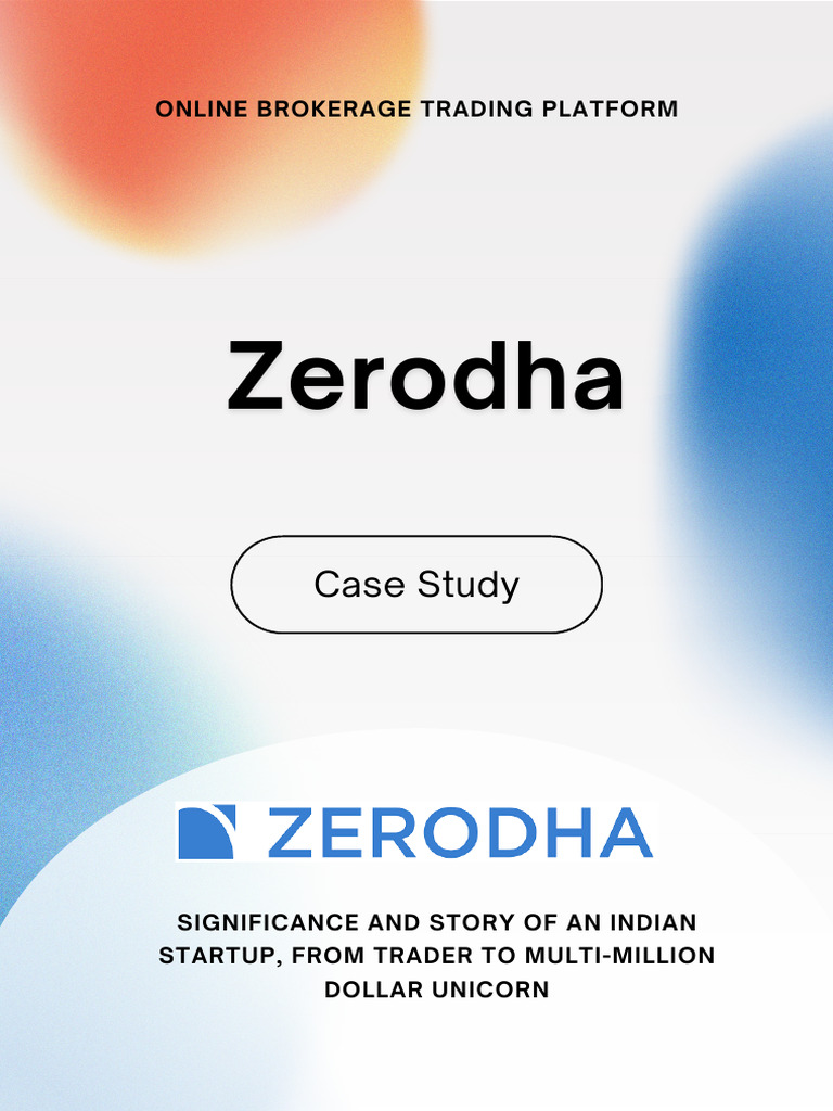 Zerodha (1) | PDF