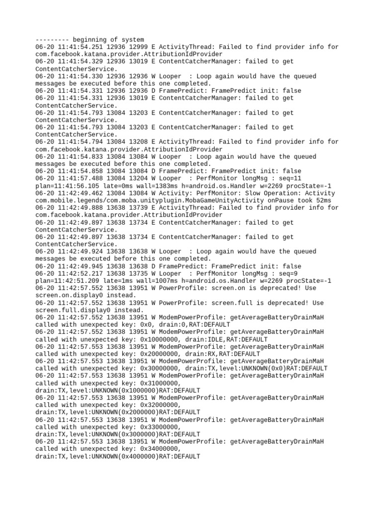 ML-Logcat-1750427994994 | PDF | Java (Programming Language) | Operating System Families