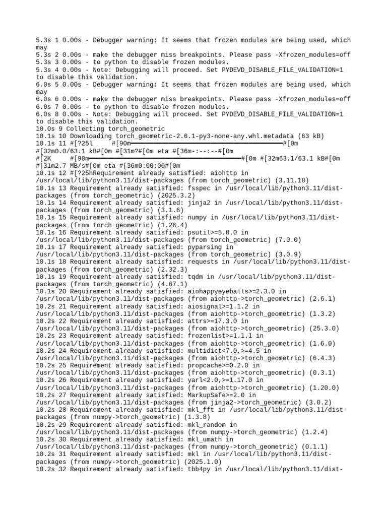 Graph Vae Training - Log | PDF | Computing | Debugging