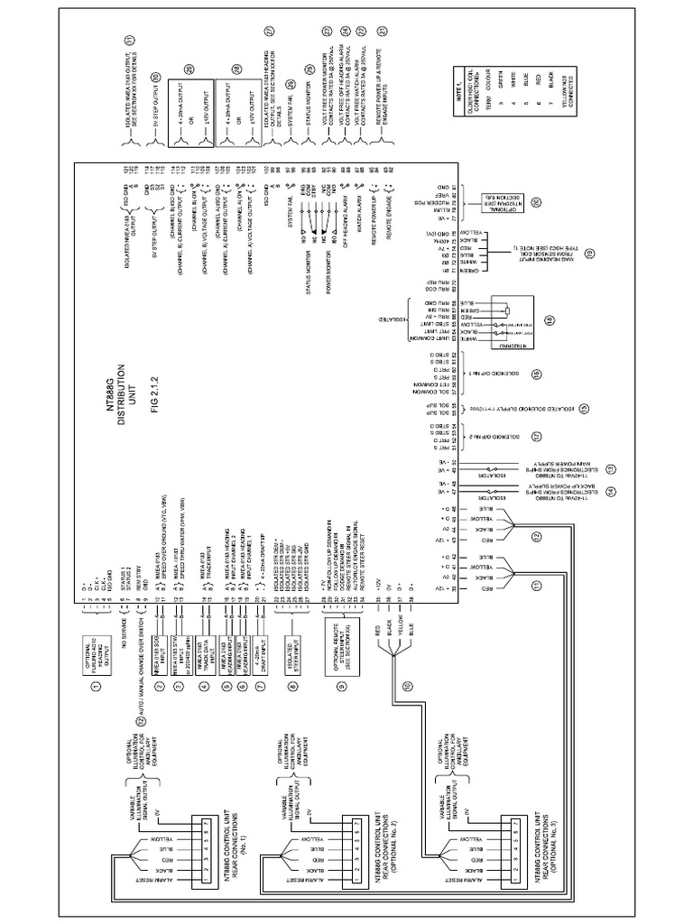 Alpha Seapilot MFC Connectiondiagram | PDF
