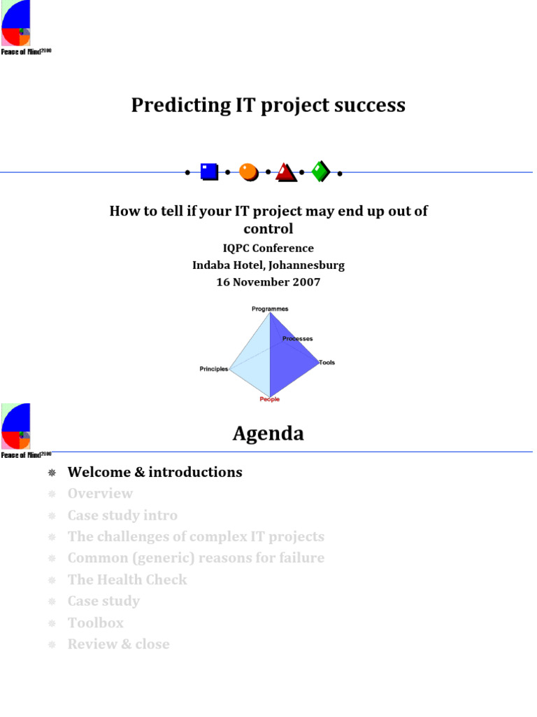 Predicting IT Project Success | PDF | Business | Economies