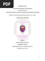 4-Year UG Honours Program Guidelines | PDF | Methodology | Academic Degree