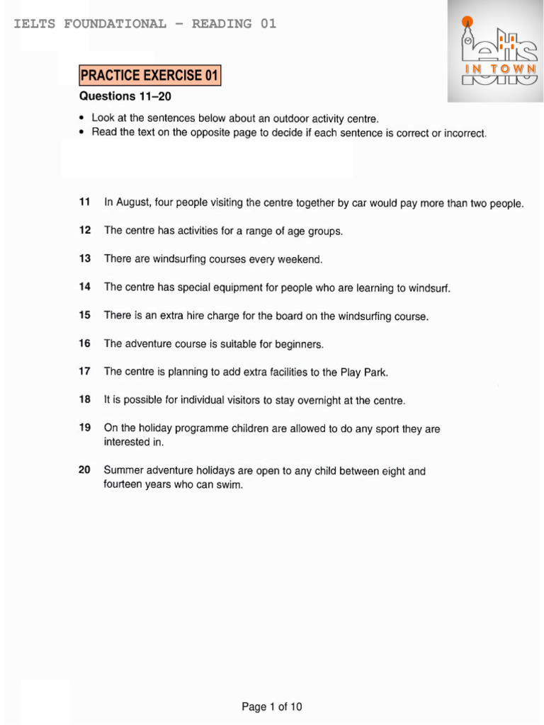 Reading Handout 01 (HO) | PDF