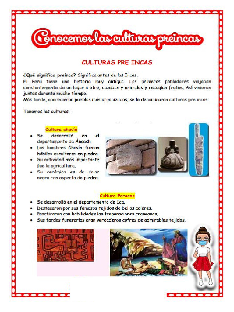 Comp Lect Conocemos Las Culturas Preincas | PDF