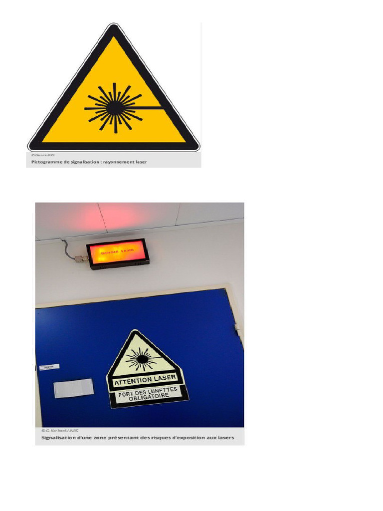 Pictogramme Laser | PDF