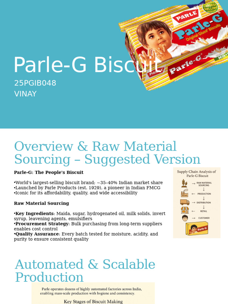 Parle G Biscuit | PDF
