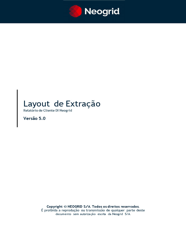 Layout de Relatório de Clientes Neogrid | PDF | Informação | Brasil