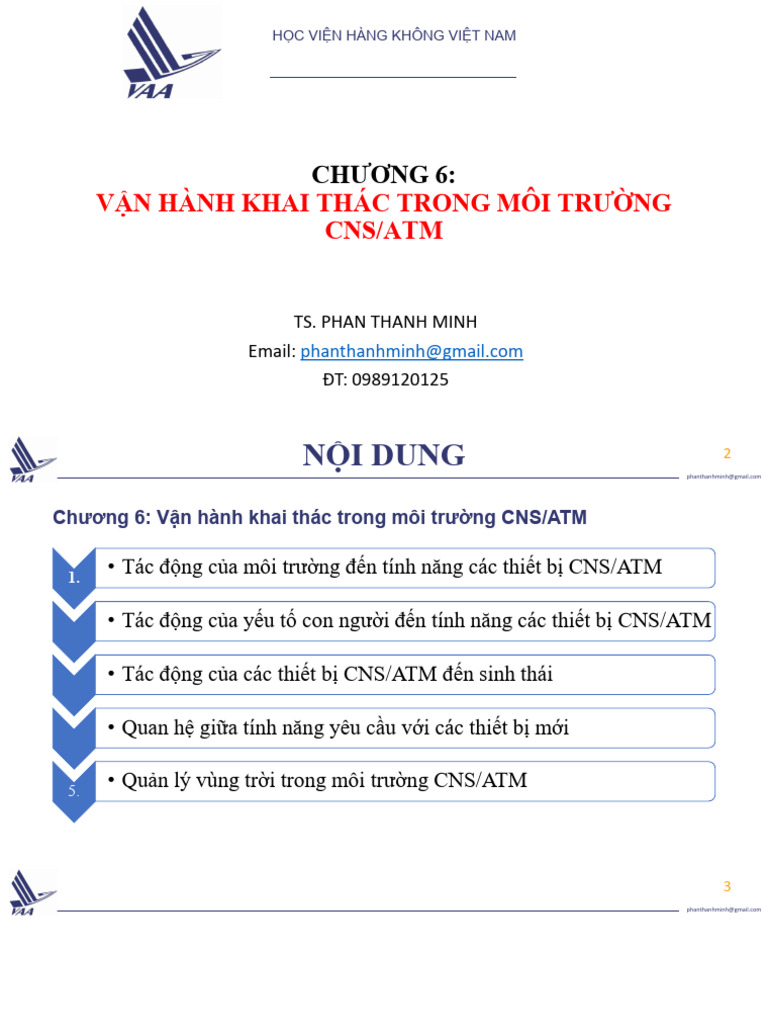 6.CNS-Van Hanh Khai Thac Trong Moi Truong CNS | PDF