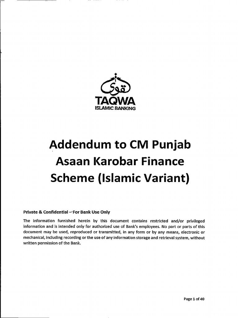 CM Punjab Asan Karobar-Signed | PDF