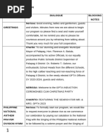 Induction Ceremony Script | PDF