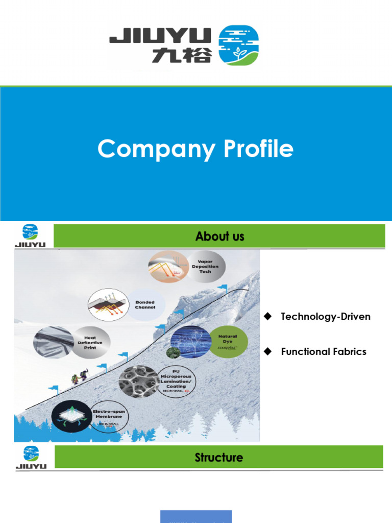 JIUYU Shanghai Company Profile Overview | PDF
