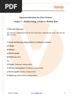 Class 6 Mindful Eating Guide | PDF | Foods | Vitamin