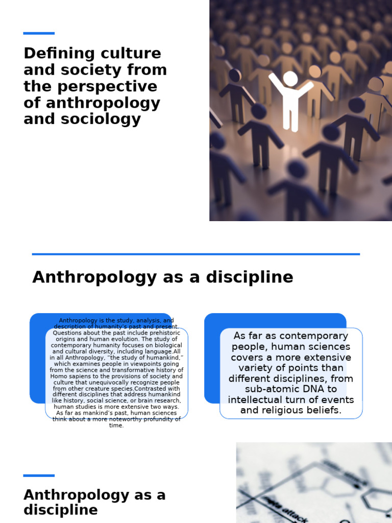 Defining Culture and Society in Anthropology | PDF | Anthropology ...