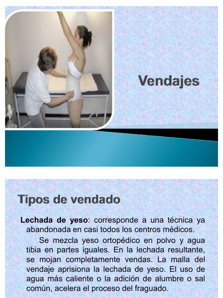Vendajes Yesoterapia | PDF