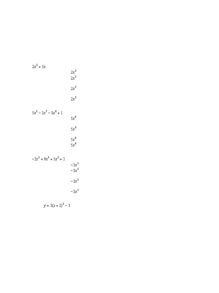 Review Quiz Polynomials Students | PDF | Zero Of A Function | Chess Theory