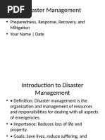 Disaster Management Poster | PDF