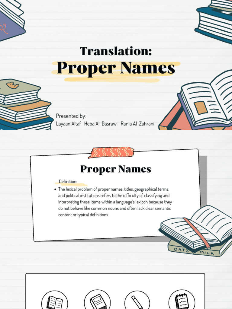 Challenges in Translating Proper Names | PDF | Arabic | Translations