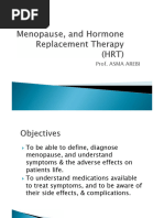Menopause and Hormone Replacement Therapy HRT Guidelines | PDF | Hormone Replacement Therapy ...