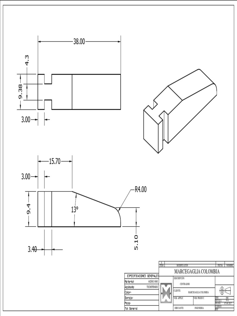 Centrador Ipt - Model | PDF