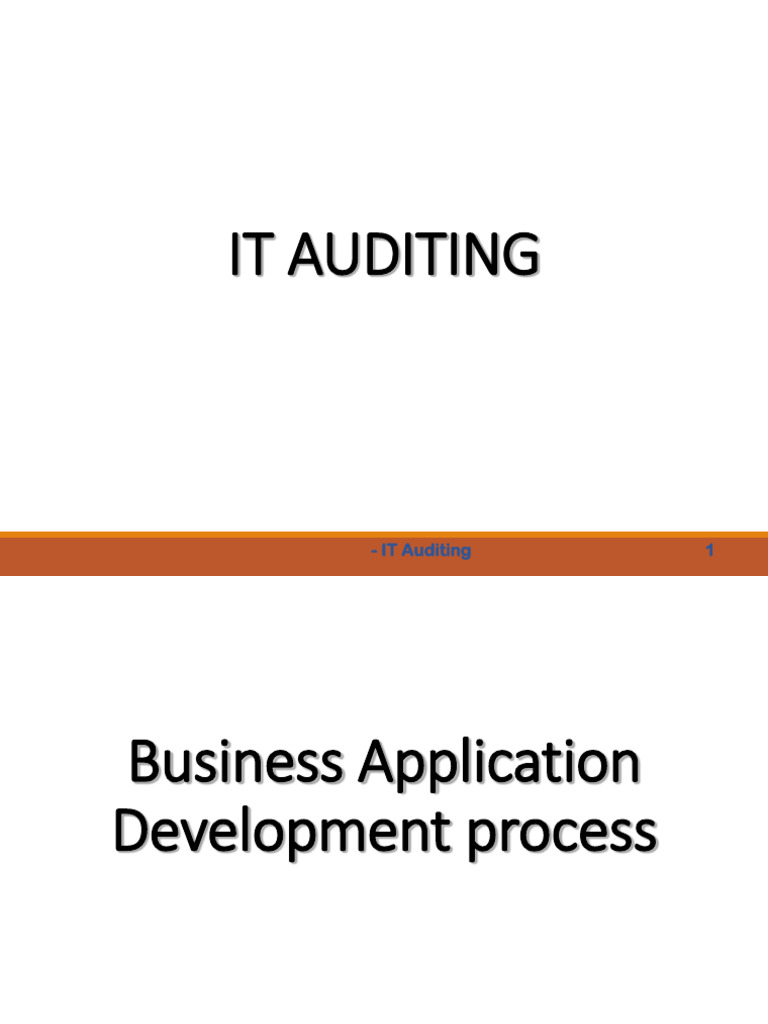 07 - Business App Development | PDF | Software Development Process | Software Development
