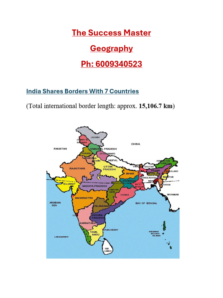 Geography Class 2 | PDF
