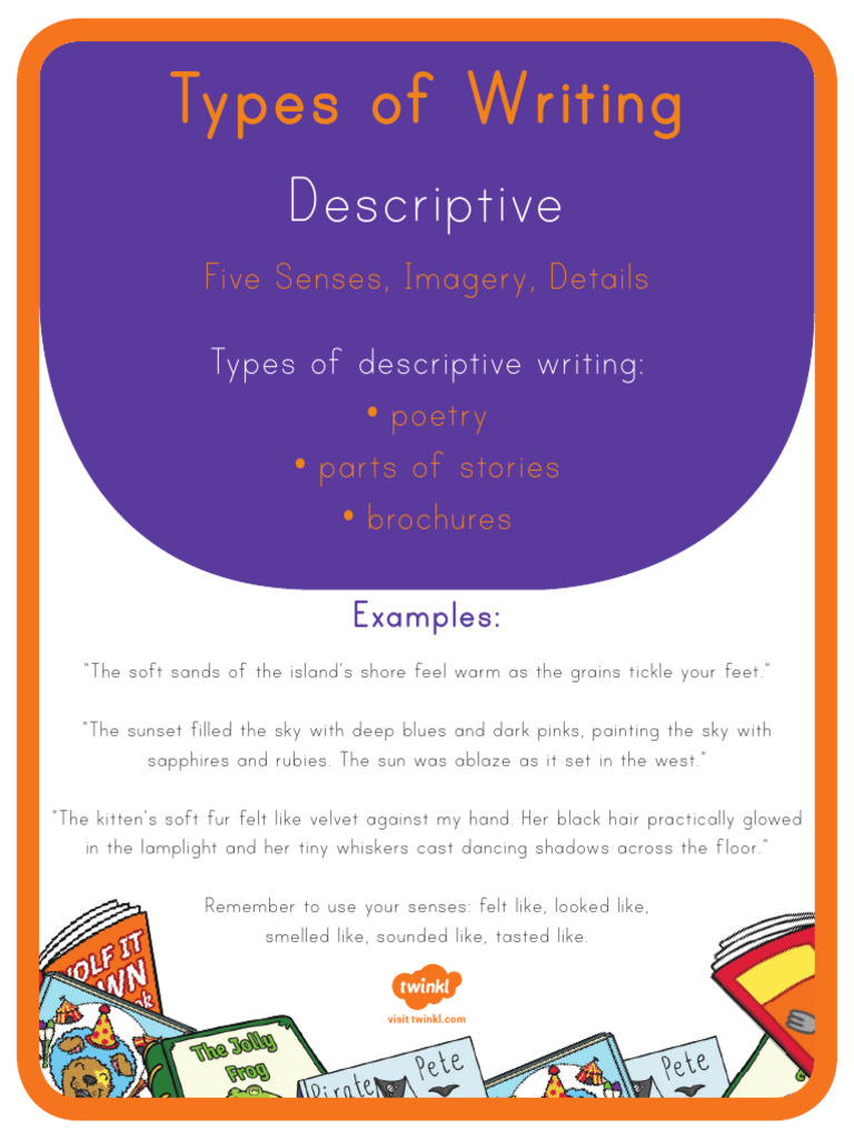 Descriptive Writing for Grade 1 | PDF