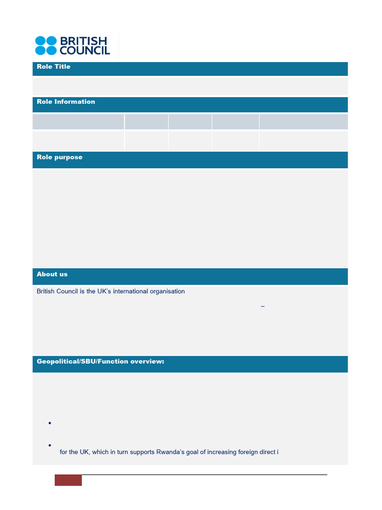 Role Profille - Office Admin Manager | PDF | Audit | Rwanda