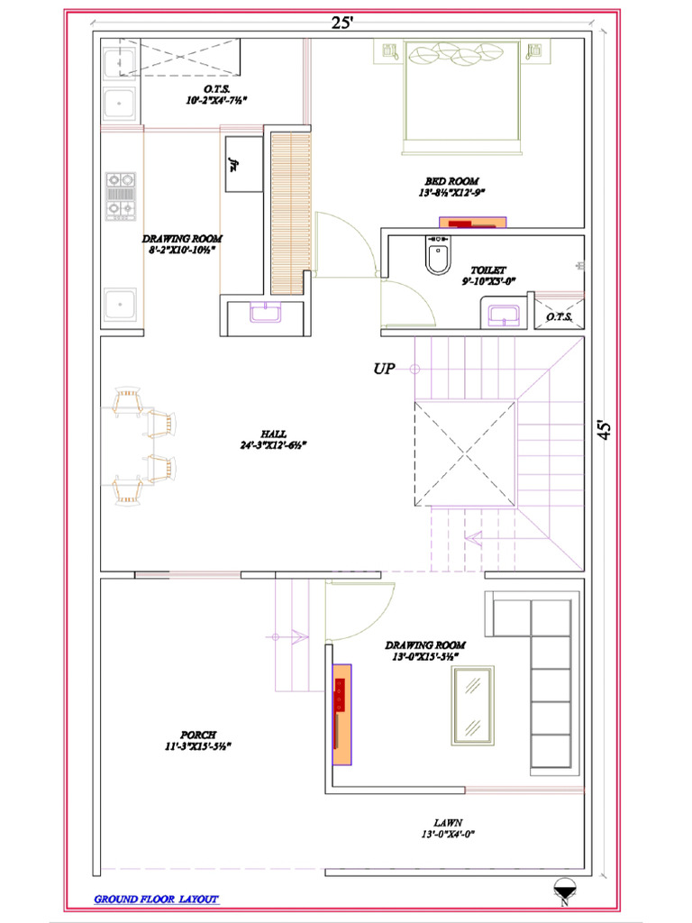 130 Gaj Floor Plan Gandhi Path | PDF