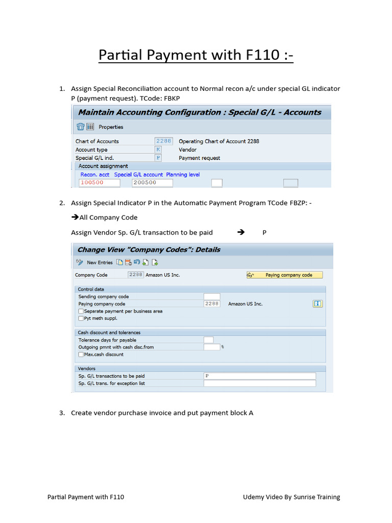 Step by Step Partial Payment With F110 | PDF | Chess Openings | Chess Theory