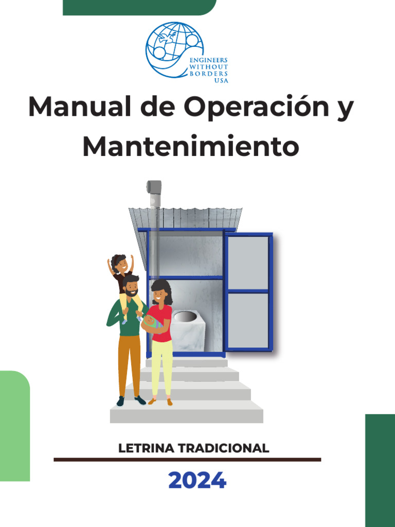Manual de Mantenimiento de Letrinas 2024 | PDF | Letrina | Baño