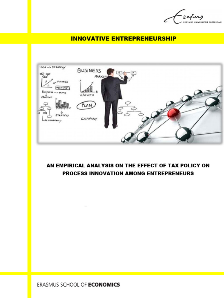 BA-thesis Melboy Pangan 369479 | PDF | Taxes | Entrepreneurship